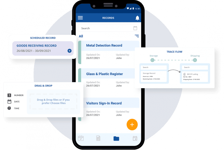 Record Keeping Software | Smart Food Safe