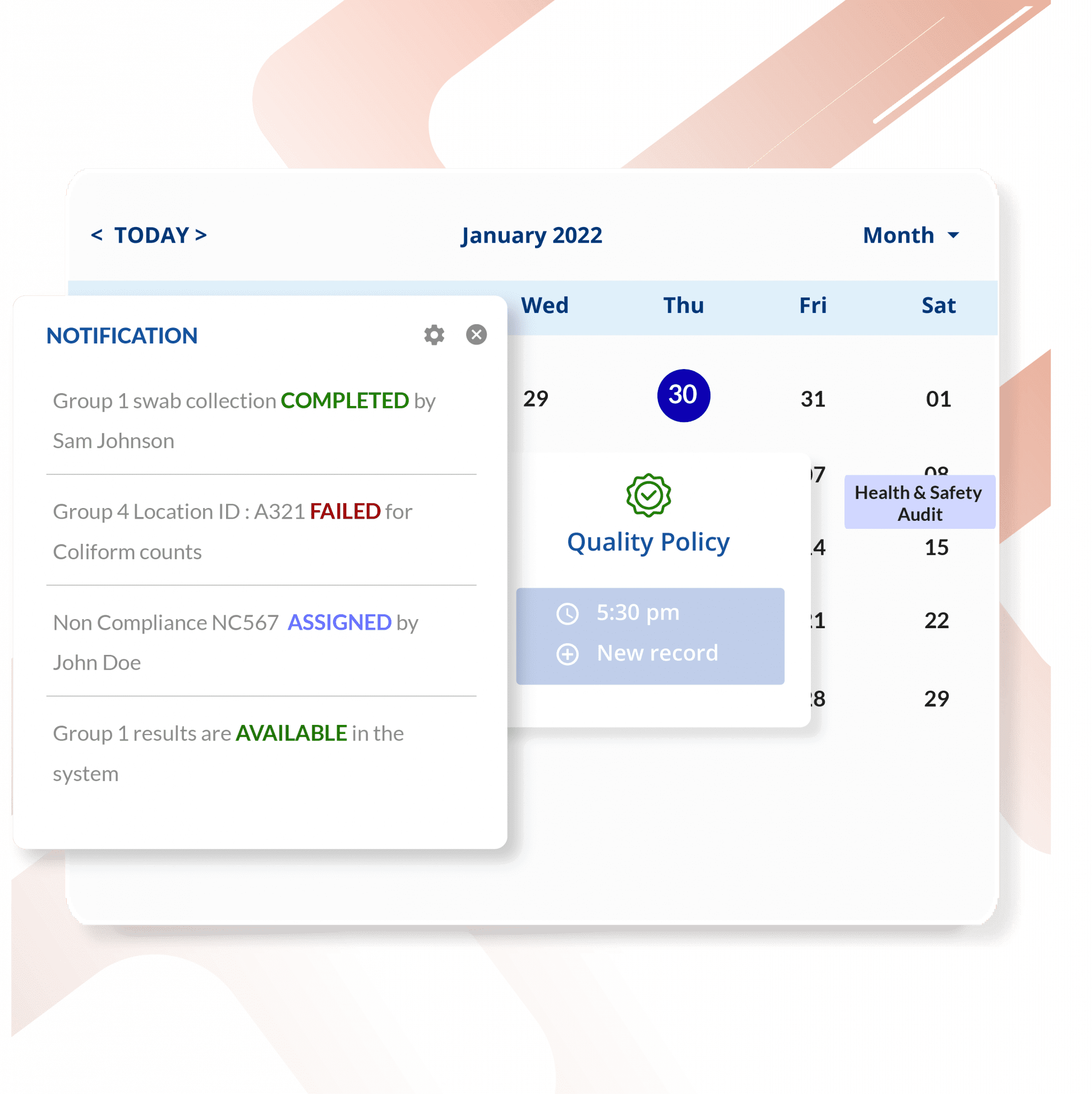 Environmental Monitoring Program (EMP) Software | Smart Food Safe