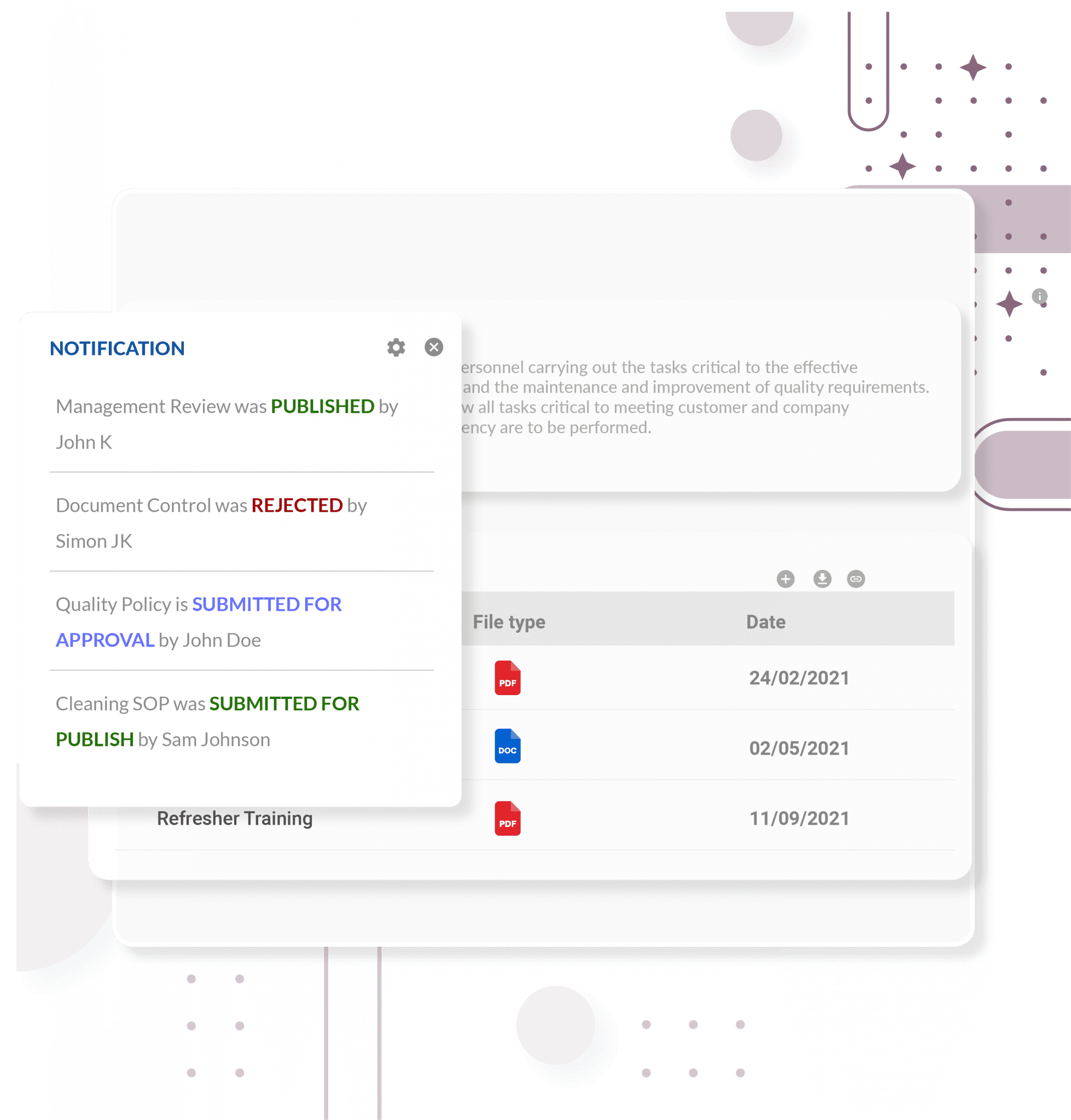 Document Control Software | Smart Food Safe